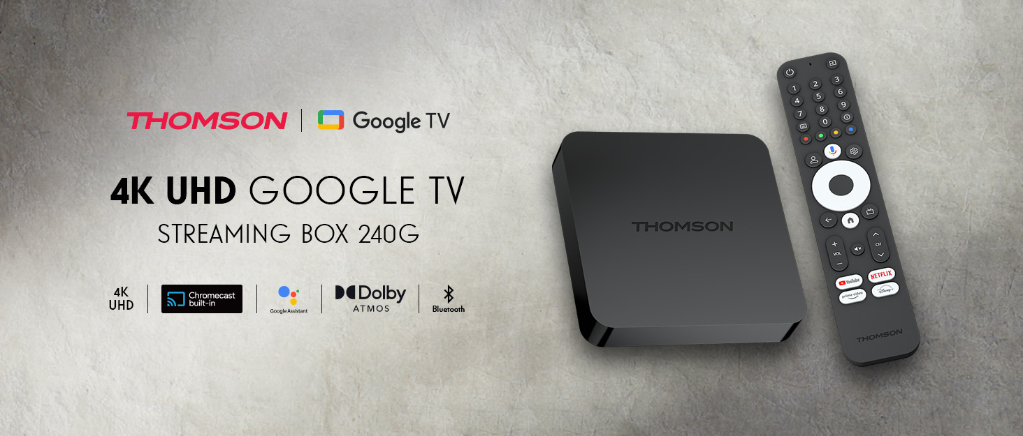 Thomson Electronic is launching the new Streaming Box 240G